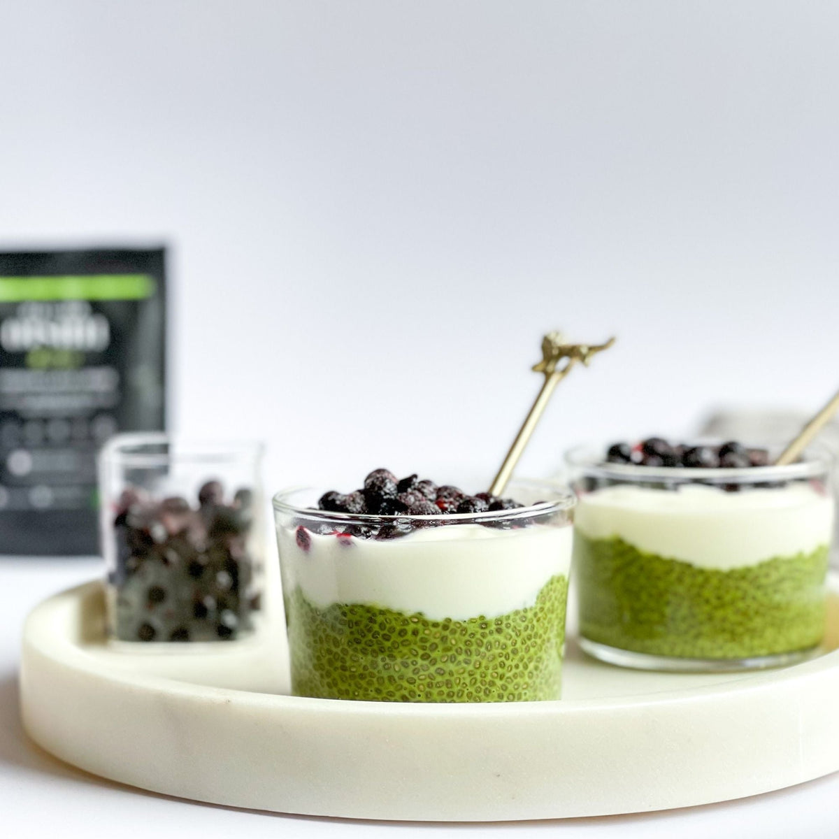 Matcha Chia Pudding - Matcha Oishii